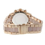 Michael Kors Women's Ritz Rose Gold-Tone Chronograph Watch MK6307 ...