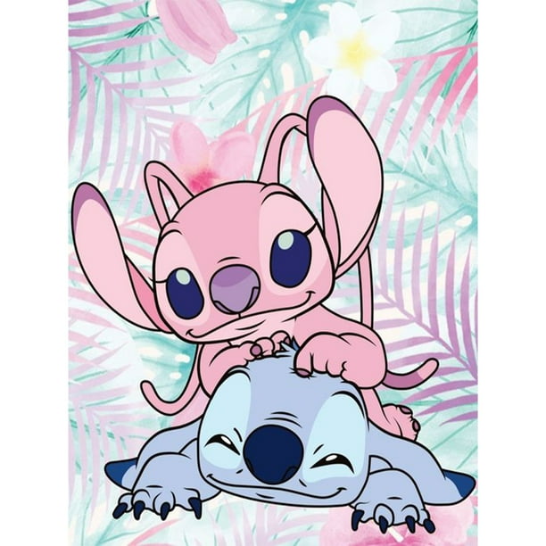 Cuadro de diamantes Stich, taladro redondo completo, imagen de ...