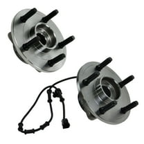 TRQ Front Wheel Bearing & Hub Assembly Pair Set LH & RH Sides for ...