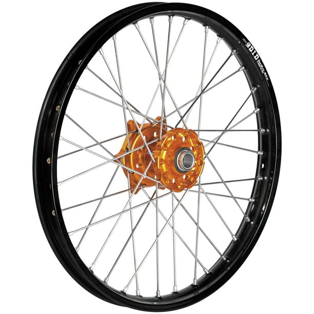 QTM/Brembo Offroad/ATV Complete Rear Wheel 2.15x19 Orange Talon Hub ...