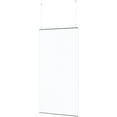 Global Industrial™ Ceiling Mounted Personal Safety Partition, 4'W x 7'H ...