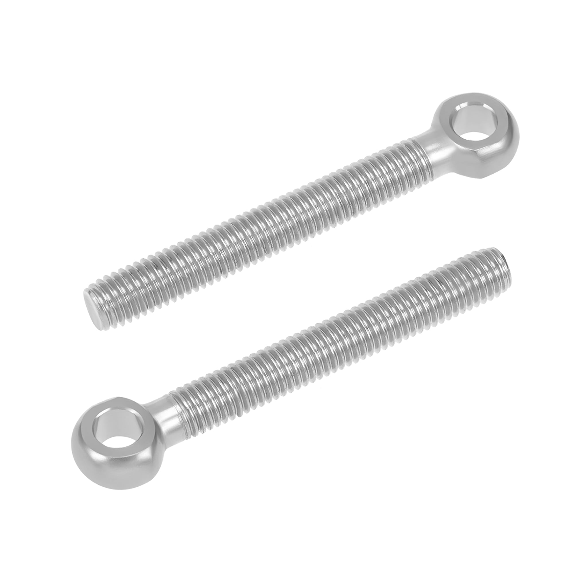 Uxcell M10x80mm Machinery Shoulder Lifting Eye Bolt Metric Thread 2pcs uxcell-m10x80mm-machinery-shoulder-lifting-eye-bolt-metric-thread-2pcs