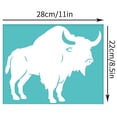 2 pc Self-Adhesive Silk Screen Printing Stencil for Painting on Wood ...