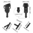 Motoforti Windshield Washer Nozzle Kit 986302K100 for Hyundai Accent ...