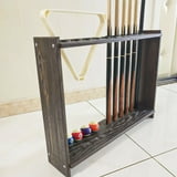 12 Billiard Pools Cue Stick Stand Floor Holder +2 Triangle Billiards ...