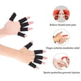 20× Finger Splint Trigger Finger Brace Sleeves Pain Relief Sport Injury ...