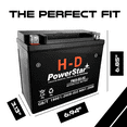 PowerStar H-D 12 Volt YTX20-BS Motorcycle Battery for Harley-Davidson ...