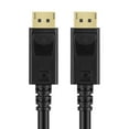 DisplayPort to DisplayPort Cable, DP 1.4 Display Cable Locking 6ft 8K@60Hz, 4K@144Hz HBR3, 32 ...