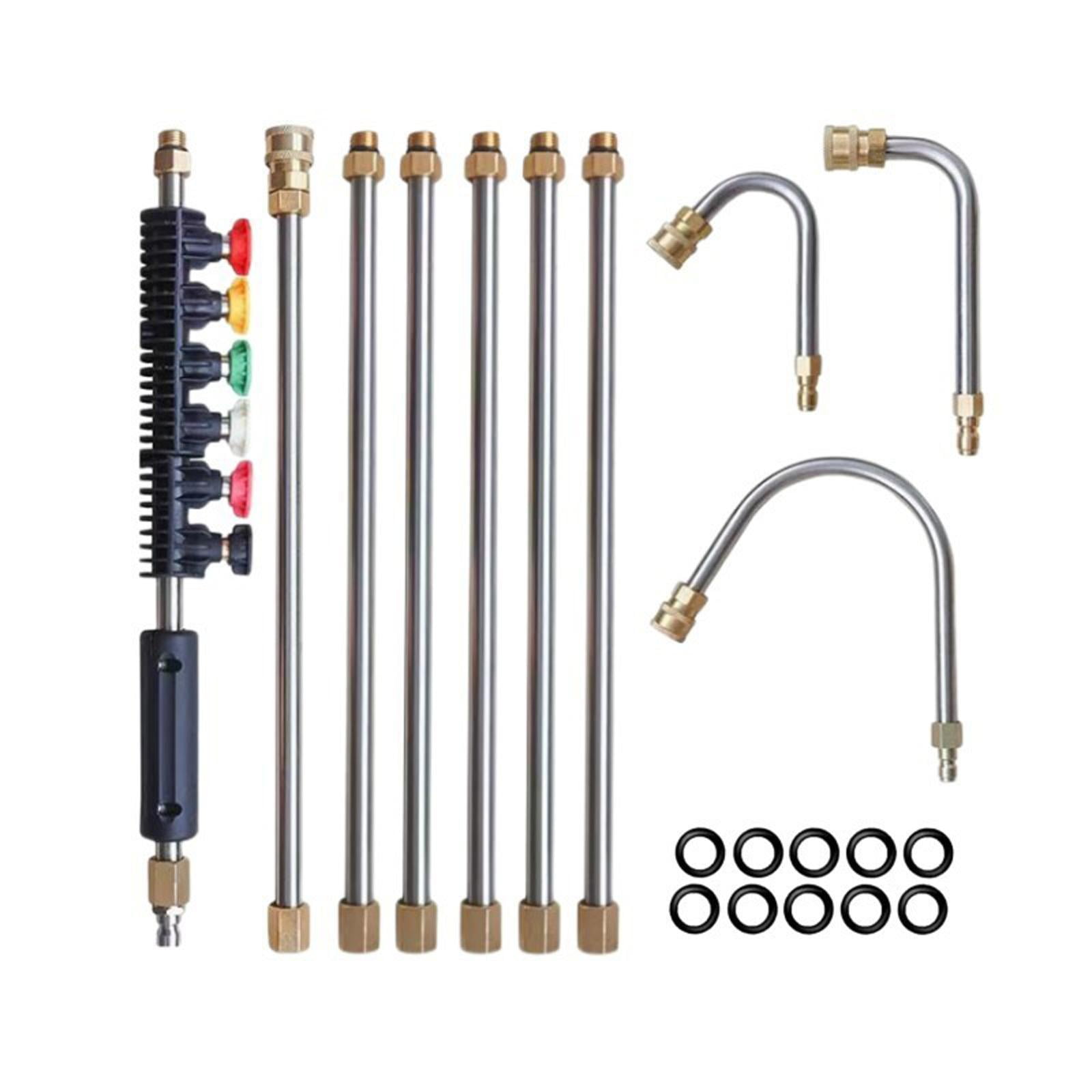 Juego de barra de extensión para lavadora a presión, con 6 puntas de ...