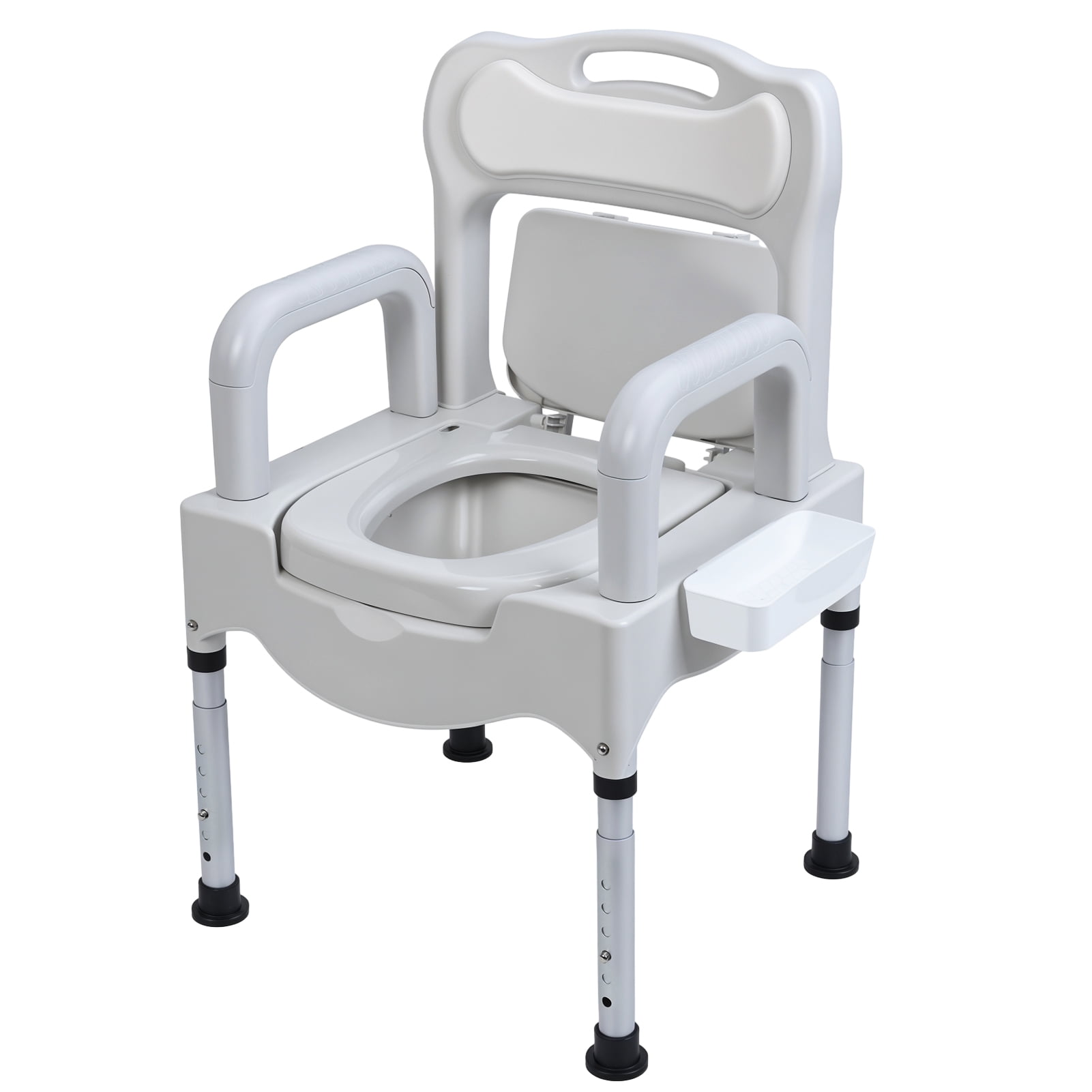 Cimaronmall Elderly Toilet Bedside Commode, Bedside Toilet, Commode ...