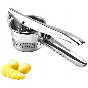 MEKBOK 2 Pack Potato Masher, Heavy Duty Stainless Steel Potato Masher ...