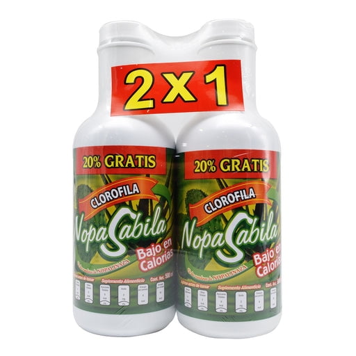 CLOROFILA DUO NOPA SABILA 500 ML - NOPASABILA | Bodega Aurrera en línea