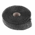 5m Car Insulation Tape Exhaust Heat Wrap with 4 Stainless Steel Cable ...