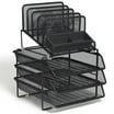 Lorell Office Organization Desk Supplies - 4-Tier Divided Desktop ...