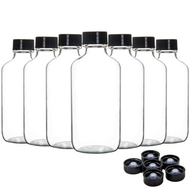 Clear Glass Container Bottles 48 Pack Versatile Tall and Elegant with ...