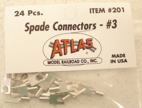 Atlas 201 #3 Spade Connectors - Walmart.com