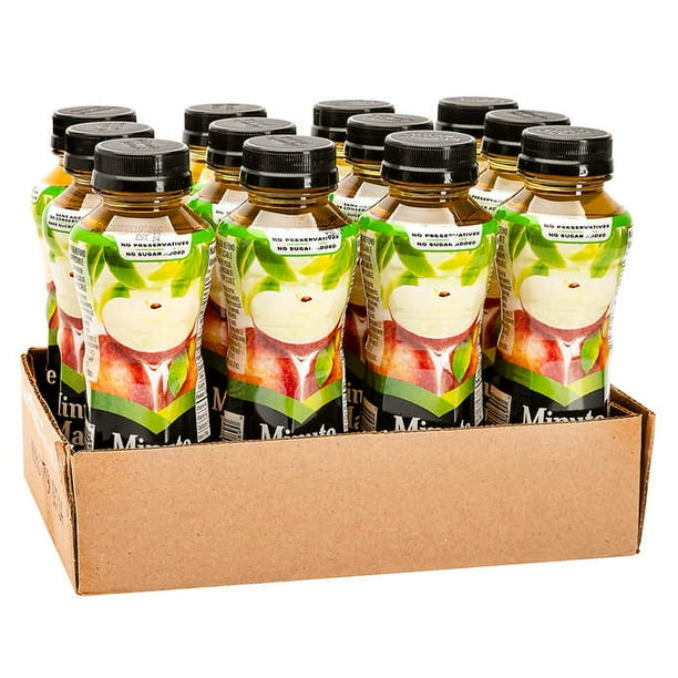 Minute Maid Apple Juice Bottles, 355 mL, 12 Pack - Walmart.ca