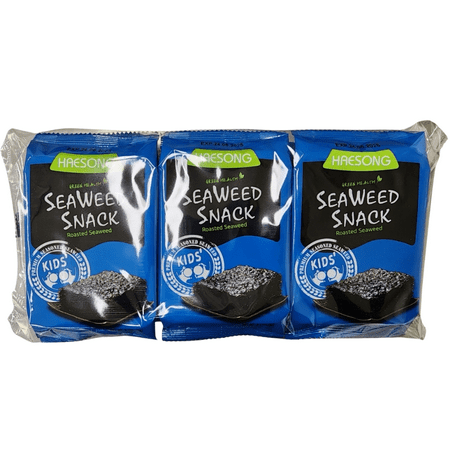 Haesong Seaweed Snack-Original Flavor, 6 x 5g - Walmart.ca