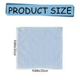 HCTSHG Cotton Small Square Towel 25x25cm Solid Color, Highly Absorbent ...