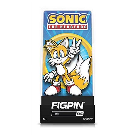 Sonic the Hedgehog Sonic Enamel Collector Pin Toy - Walmart.com