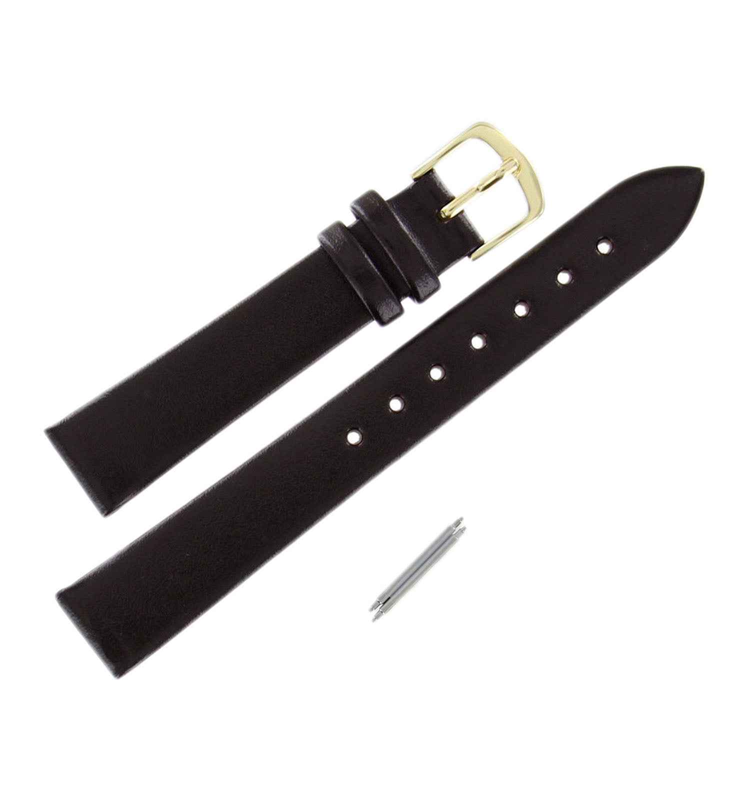 Hadley Roma LS702 12mm Long Brown Genuine Leather Ladies Watch Band ...