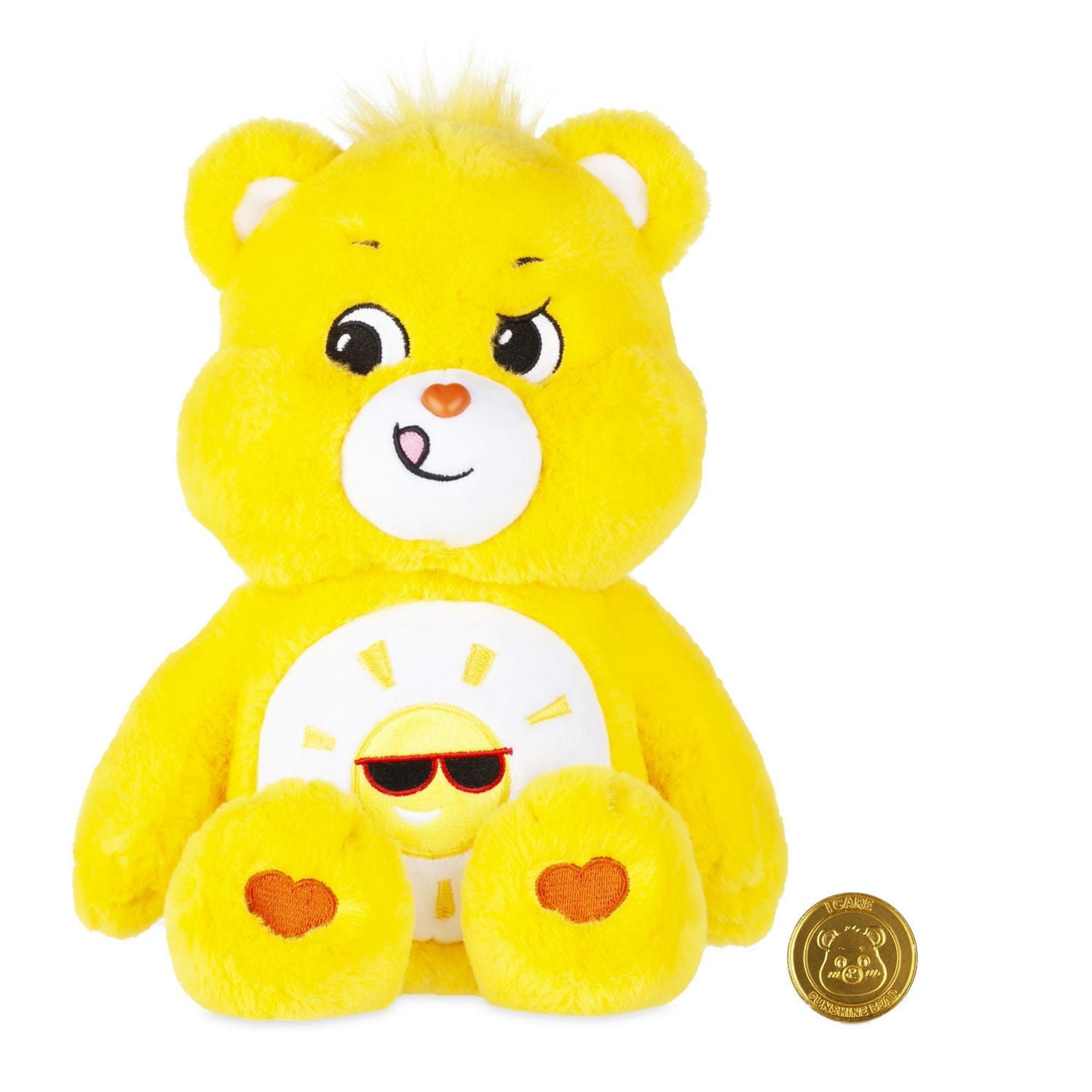 Care Bears 14" Plush - Funshine Bear - Soft Huggable Material! - Walmart.ca