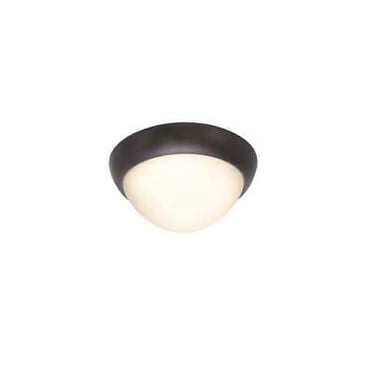 Monument Led Flush Mount Ceiling Fixture, Satin Nickel, 14 X 4 In ...