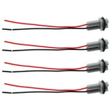 BAMILL 4x Connector Socket Bulb Bundle PigTail T15 Rubber Wedge LED ...
