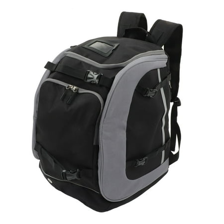 Ski Boot Bag, 65L Multi Compartments Oxford Fabric Black Gray Snowboard ...