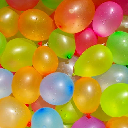 Water Balloons, 9 Bunches 333 Multicolored Balloons, Quick Refill Kits ...