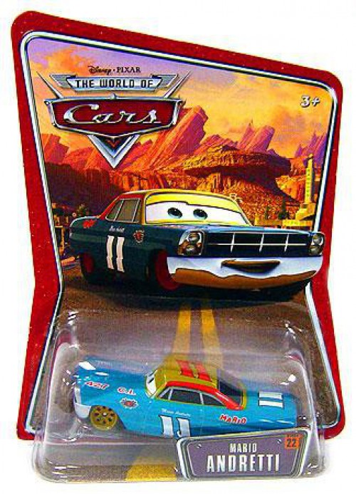 Disney Cars The World of Cars Series 1 Mario Andretti 1:55 Diecast Car ...