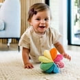 HABA Rainbow Baby Ball - Machine Washable Baby Sensory Toys - Ideal ...