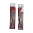 Rose Makeup Brush Set, 2-Pack Red Flower Face Brushes for Blush ...