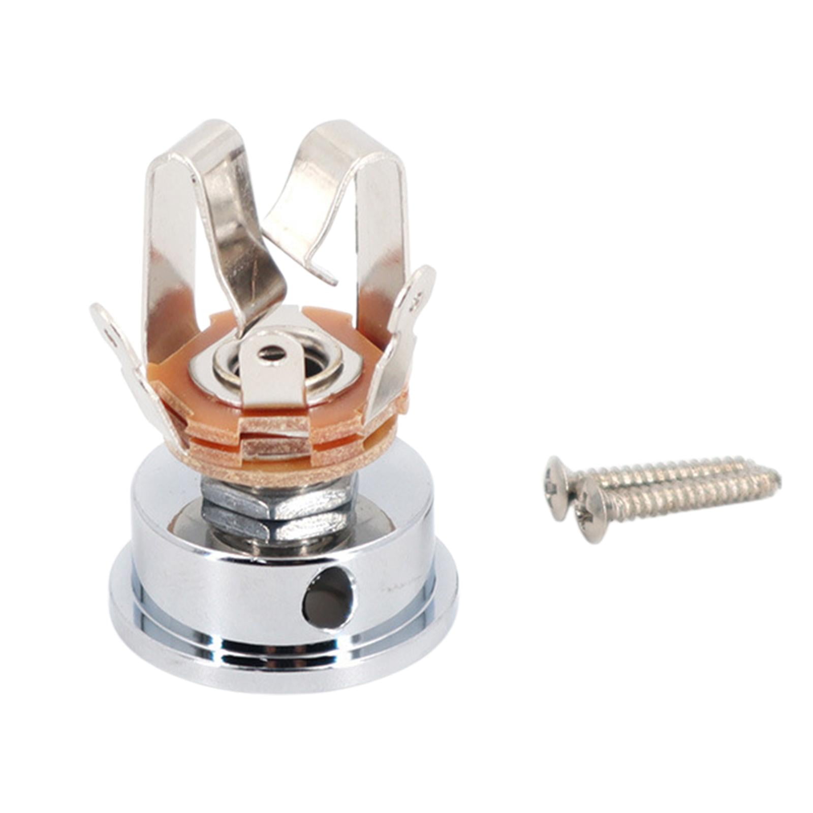 Electric Guitar Jack Plug Socket Mono Input Jack Socket Accessories 1/4 ...