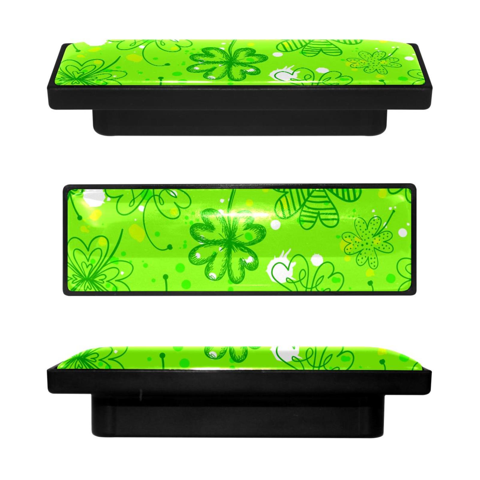 4 Pcs Rectangle Cabinet Handle Cupboard Knob Drawer Pulls Handle Four ...