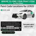 ERA Paints 4X2 - Amber Metallic for LEXUS Exact Match Touch Up Paint ...