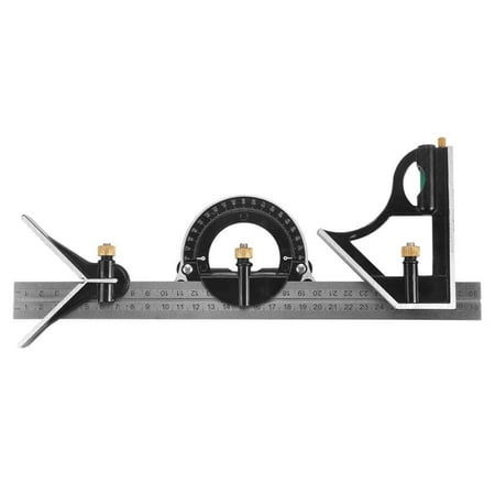 Combination Square Ruler Adjustable Sliding Combination Square Ruler ...