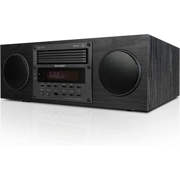 Sharp CD-BHS1050 350W 5-Disc Mini Shelf Speaker/Subwoofer System ...