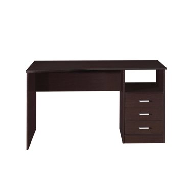 Techni Mobili Computer Desk with Ample Storage, Chocolate - Walmart.com