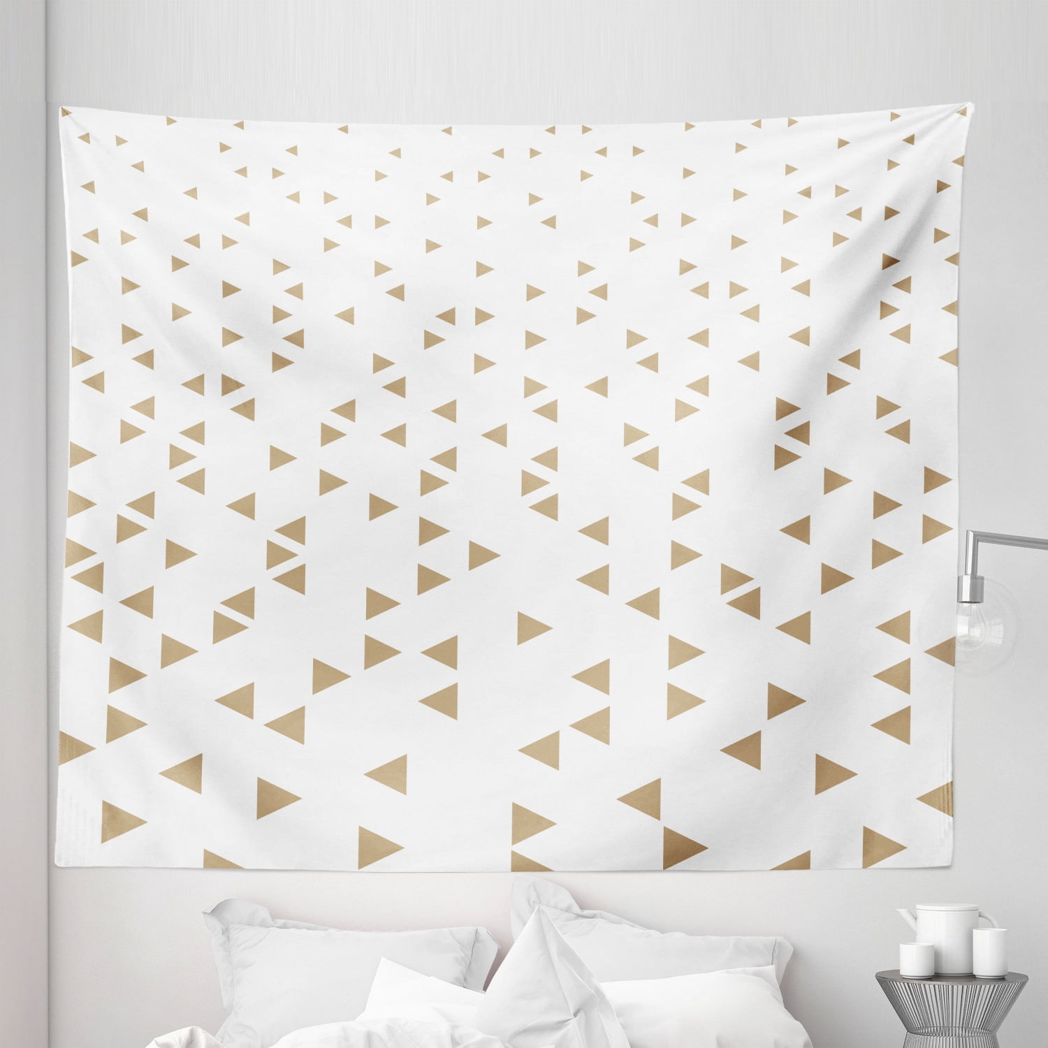 Geometric Tapestry, Raining Effect of Diminishing Rotated Flyaway ...