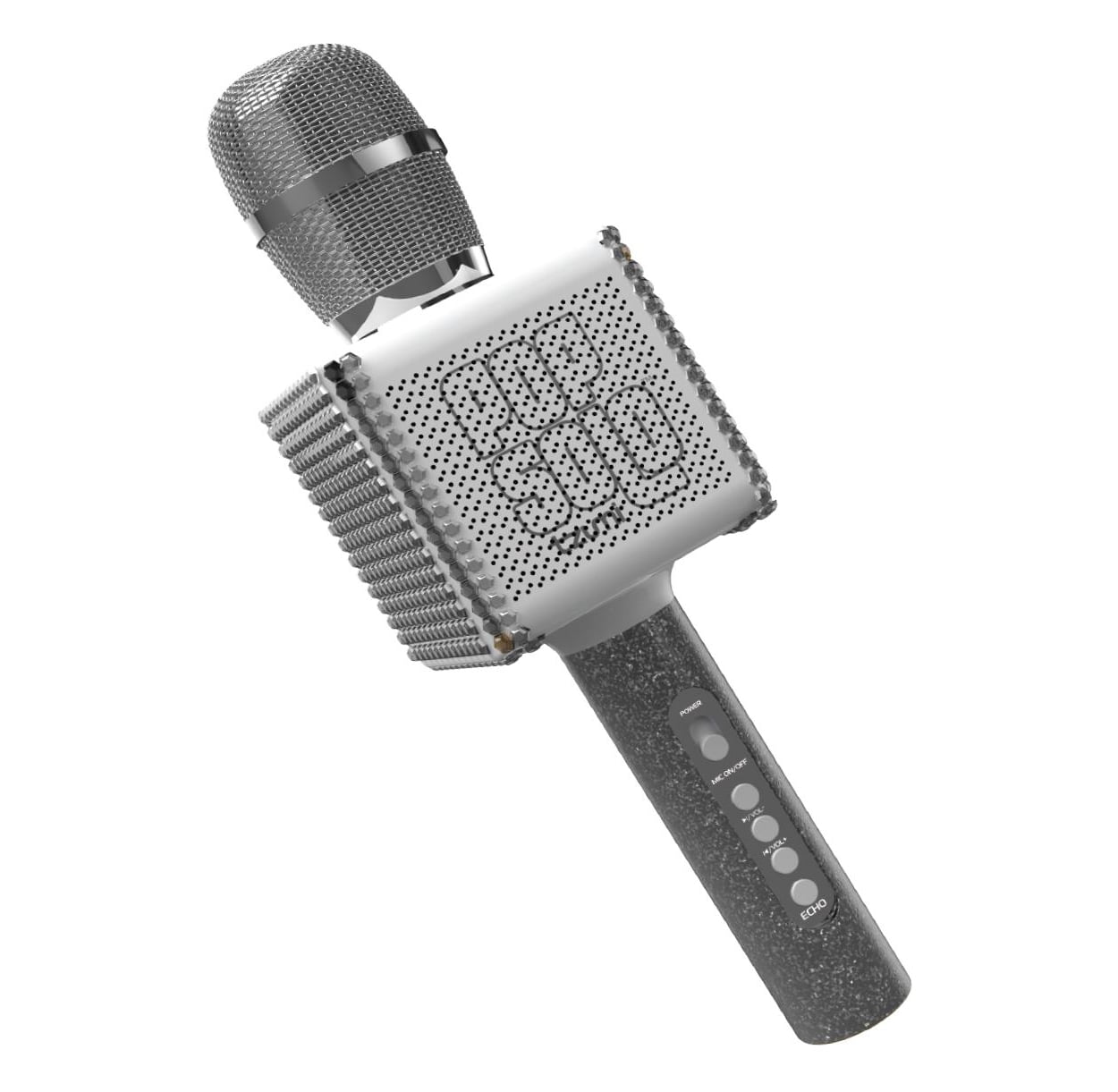 Tzumi Pop Solo Bling Rechargeable Bluetooth Karaoke Gem Edition ...