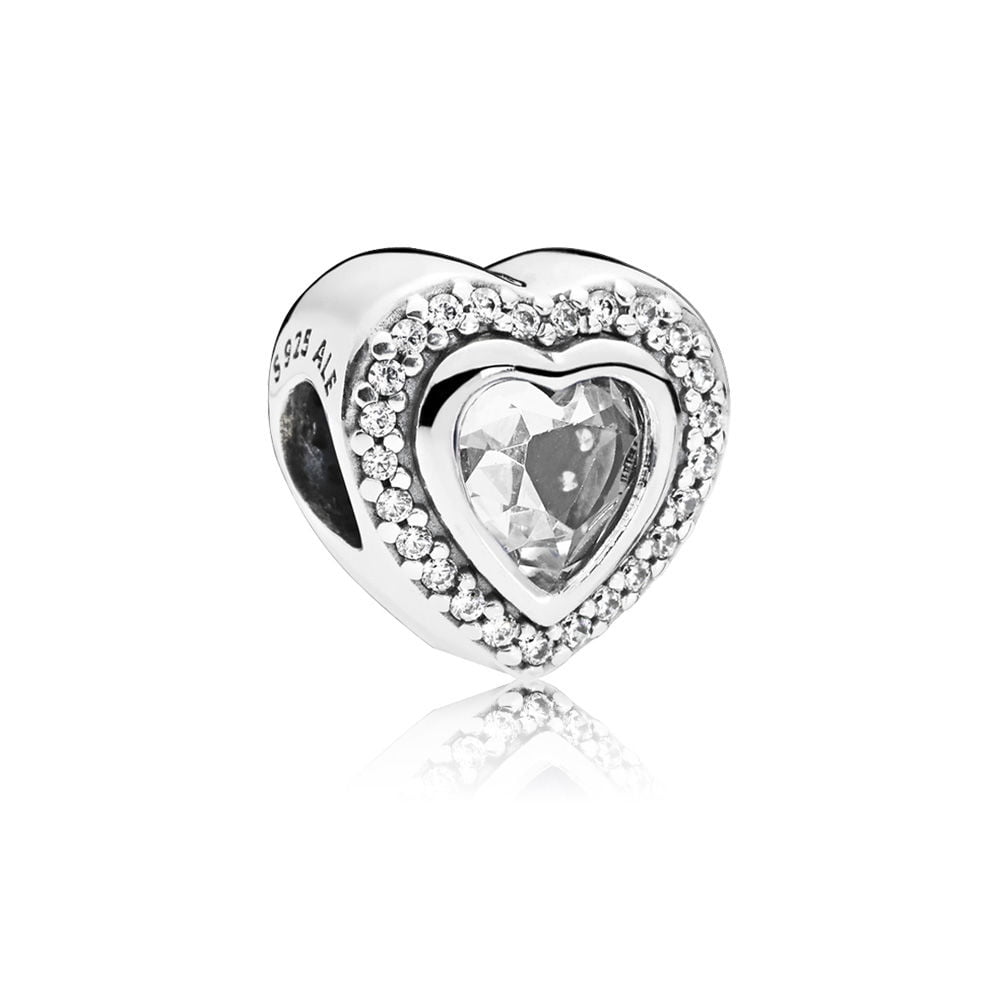Sparkling Love Charm - 797608CZ - Walmart.com