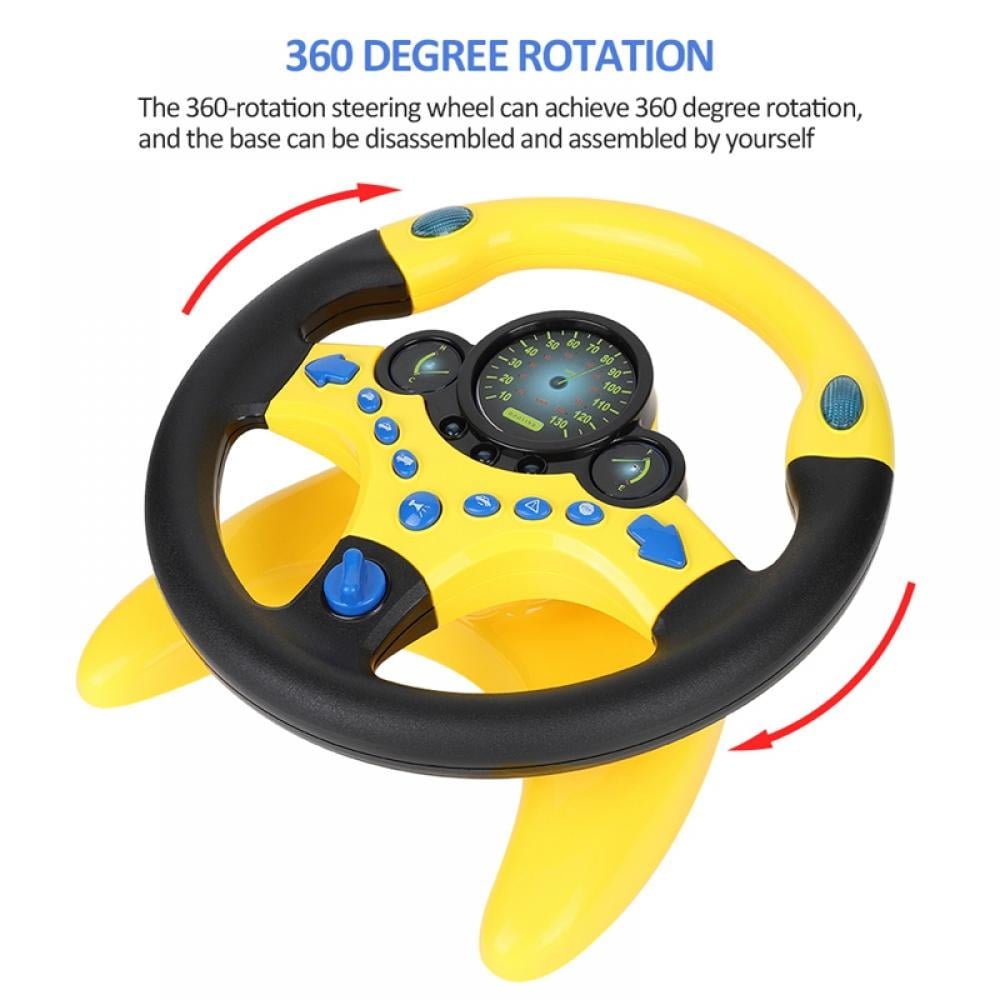 Prettyui Steering Wheel Simulation Toy For Early Childhood Education ...