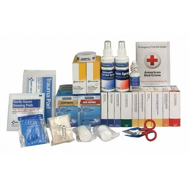 36 Unit Steel First Aid Kits, Weatherproof Steel, Wall Mount - Walmart.com