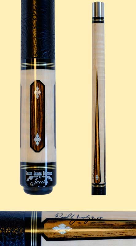 Jacoby Jesse James Bowman JJ15-04 Custom Guns Pool Cue Stick - Walmart.com