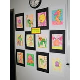 Pacon® Pre-Cut Frame, 9" x 12", Black, Pack of 12 - Walmart.com