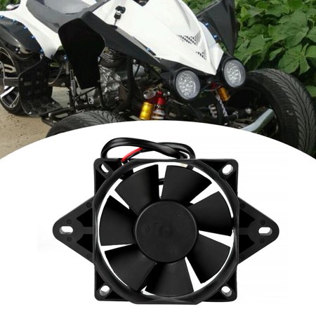 Rdeghly Electric Engine Cooling Fan Radiator for Motorcycle ATV Go Kart ...