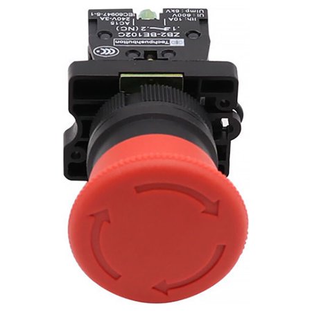 Electrical Equipment Emergency Stop Switch Rotating Reset Mushroom ...