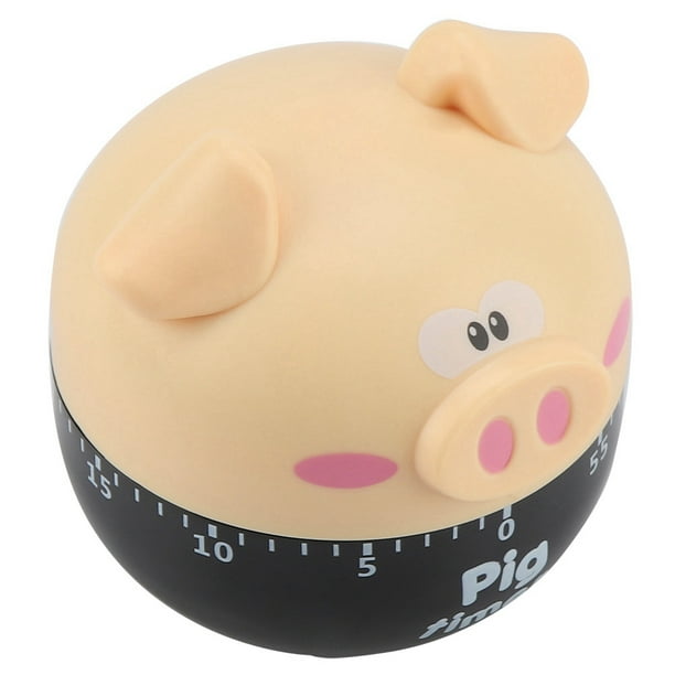 Cartoon Pig Mechanical Timer, Kitchen Timer Pig Kitchen Timer, For ...