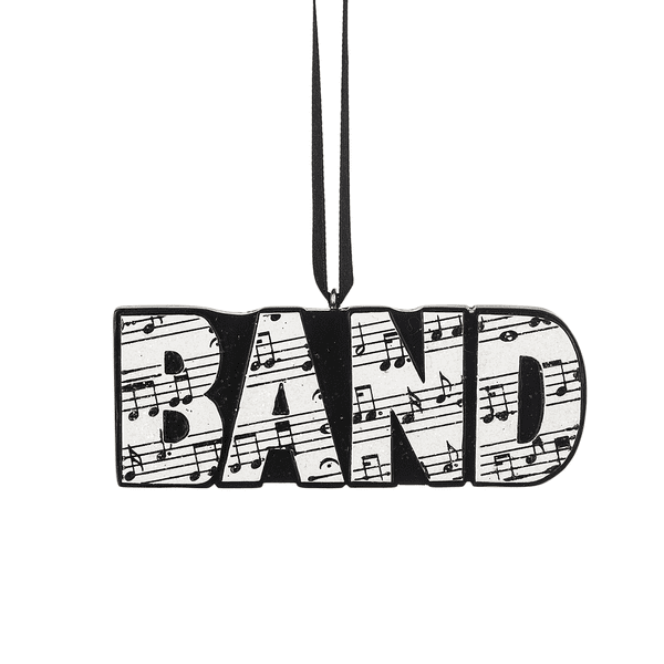 Word Art BAND Music Lover Christmas Ornament by Ganz - Walmart.com